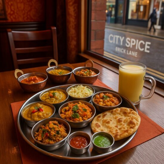 The Best Indian Buffet in brick Lane | Thali Dining at City Spice